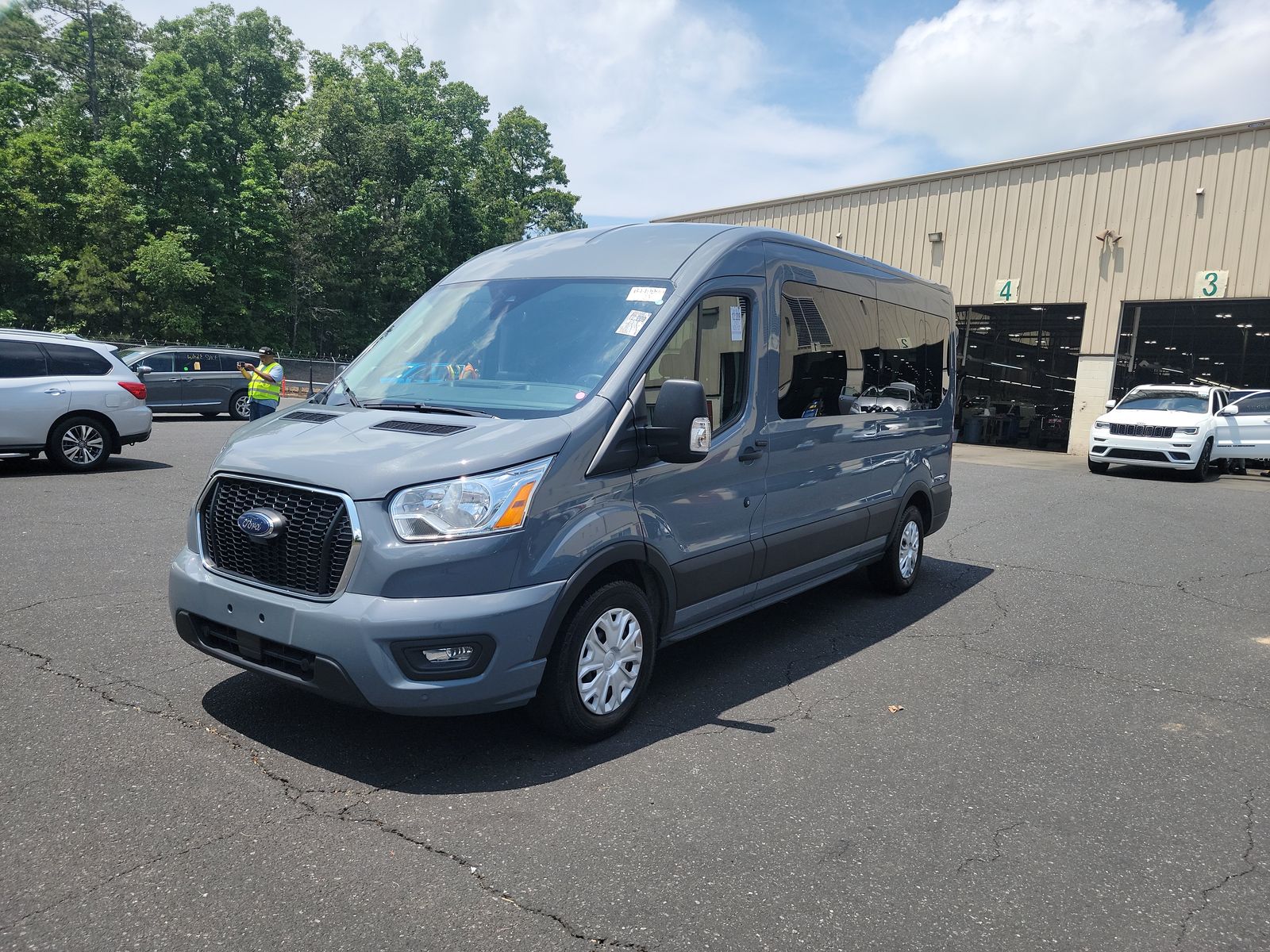 1fbax2c87mka48476 Ford Transit passenger wagon 2021 3.5 Купить из США