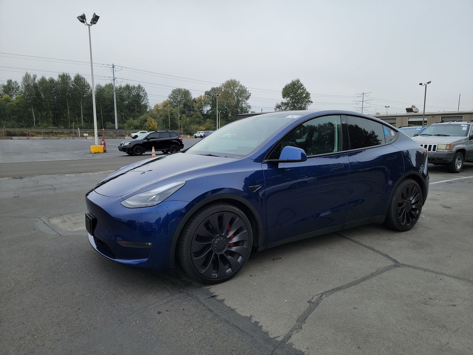 5yjygdef4mf136982 Tesla Model y 2021 Купить из США